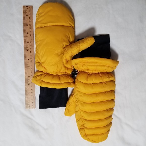 Noize | Accessories | Noize Elsa Mitten Quilted Puffer Citrine Yellow ...